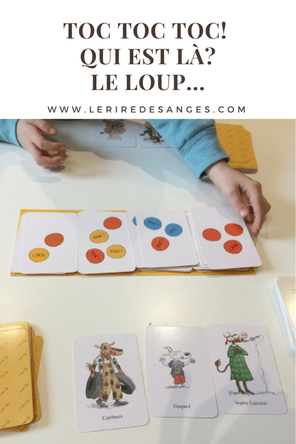 Toc Toc Toc Qui est là? Le jeu - Le Rire des Anges